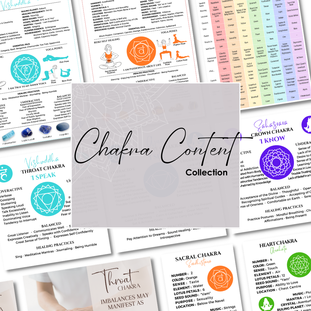 Inspired Content Co - Holistic Cards and Content for Healers