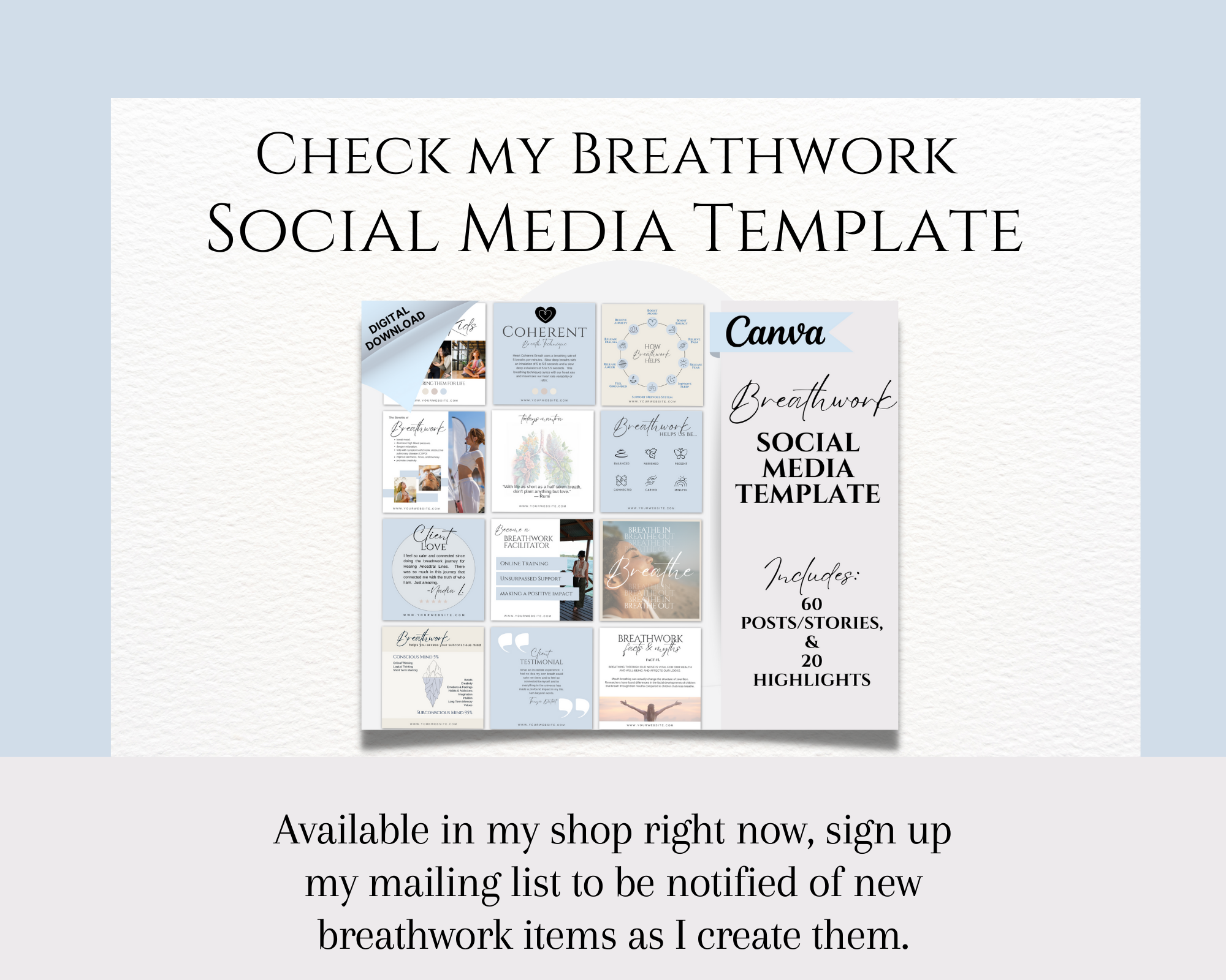 32 Breathing Cards, Mindful Breathwork Calming Techniques, Printable B ...