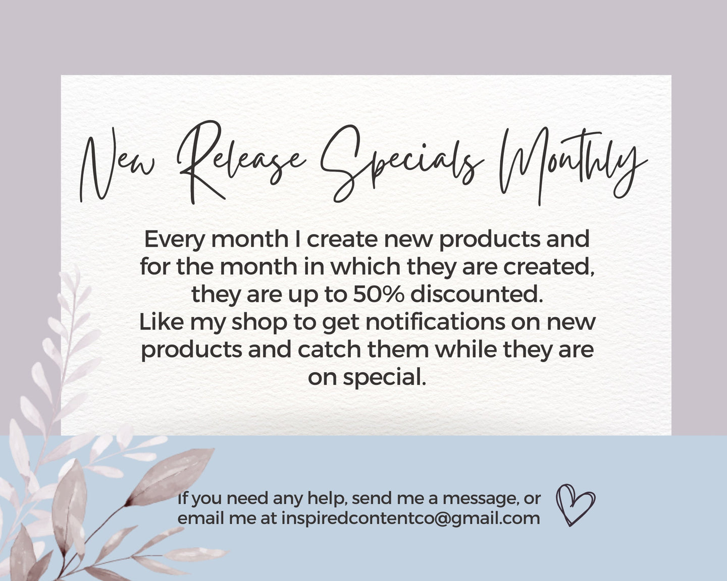 Thank you Thank you Card, Thank you business insert cards – Inspired ...