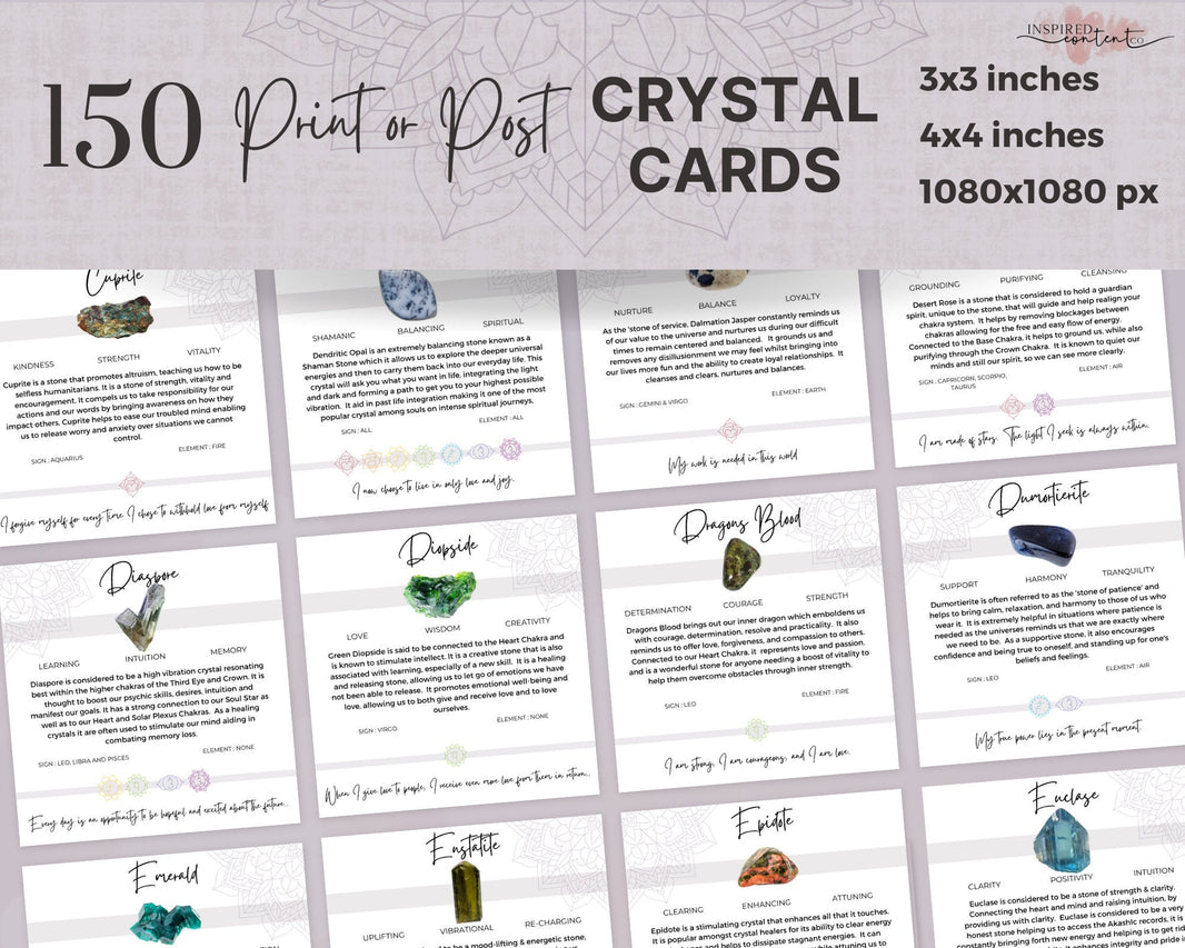 Crystal Cards – Inspired Content Co