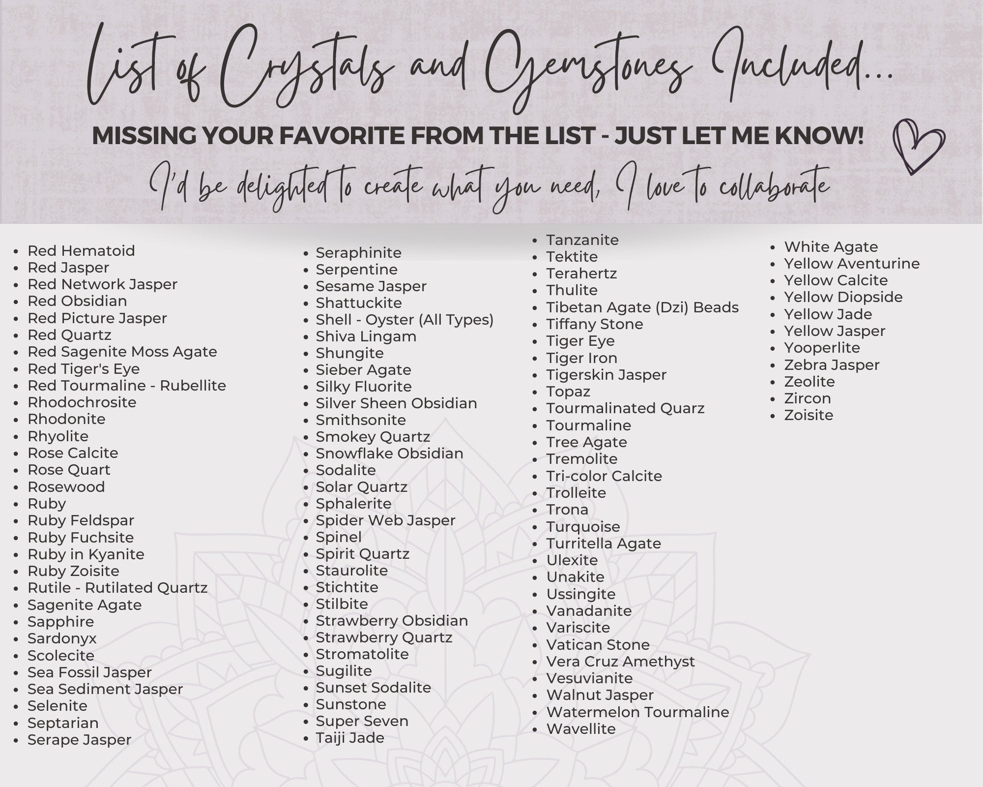 400 Digital Crystal Cards, Editable Gemstone Meaning Cards, Healing St ...